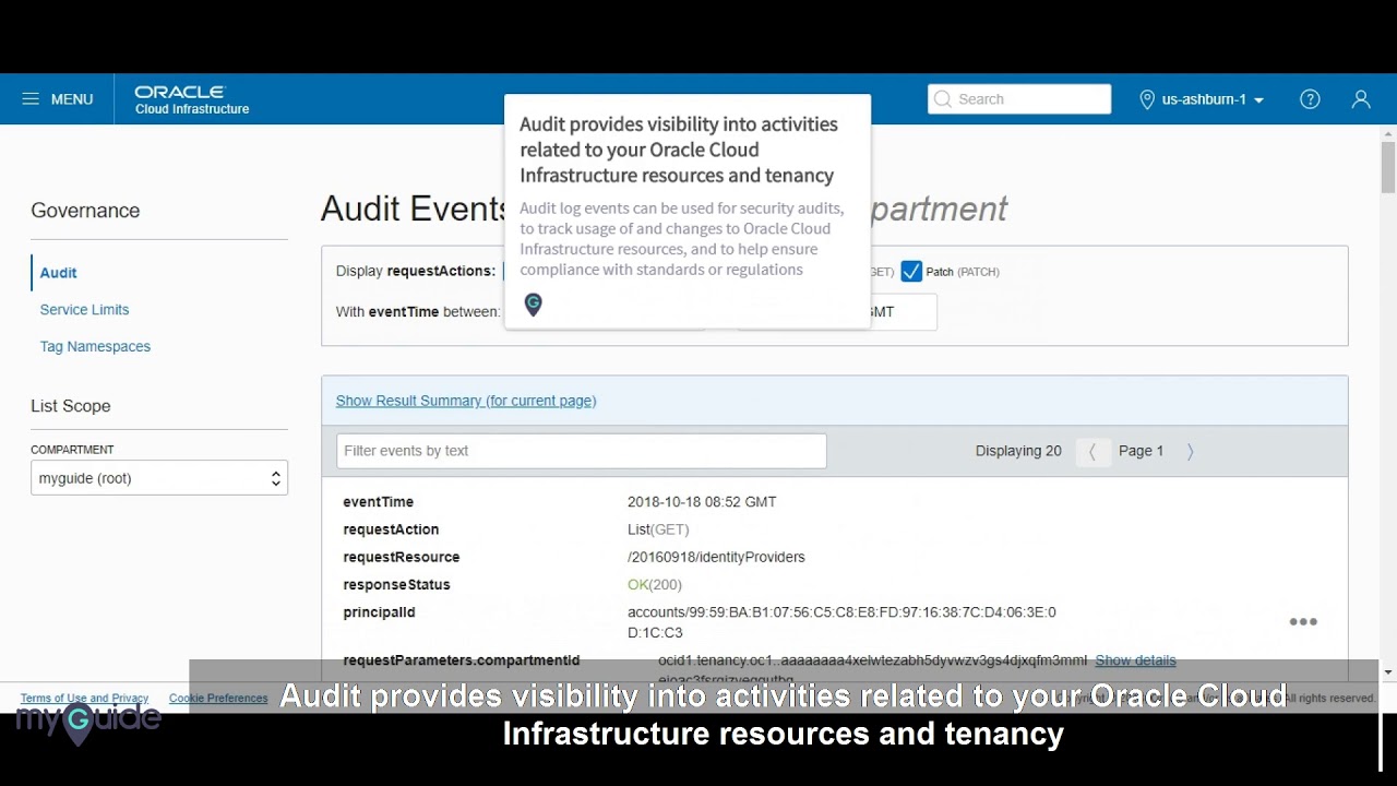 How to Audit in Oracle Cloud
