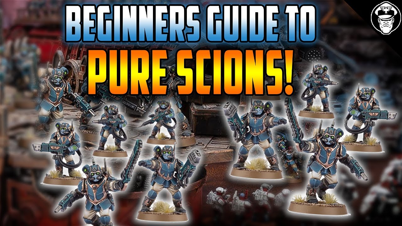 Beginners Guide to Pure Tempestus Scions! | Astra Militarum | Warhammer 40,000