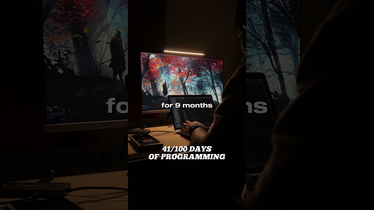 41/100, Some Toxic Coding Motivation #codewithme #100daysofcode #javascript #programmer #learntocode