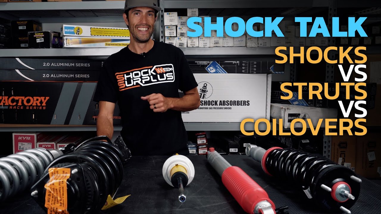 Differences Between Shocks, Struts, and Coilovers