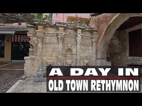 A day in old town Rethymnon (30 December 2024).