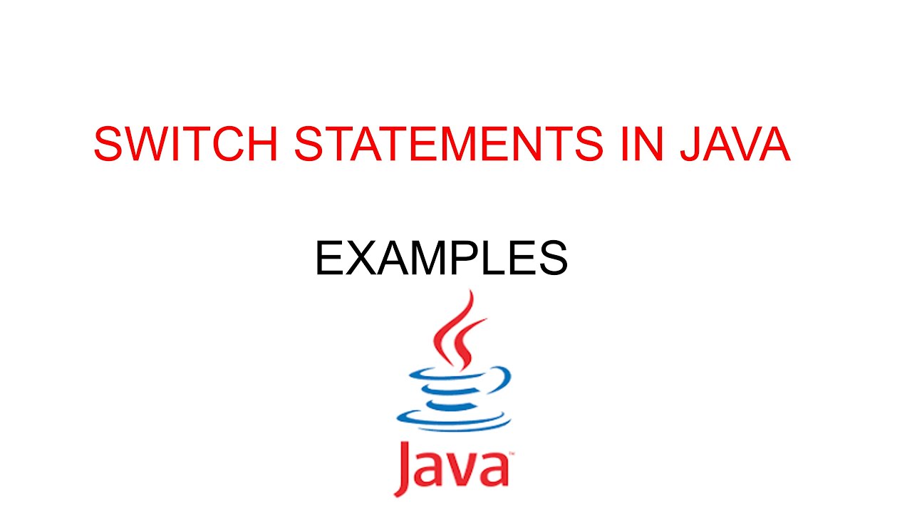 java switch statements made simple