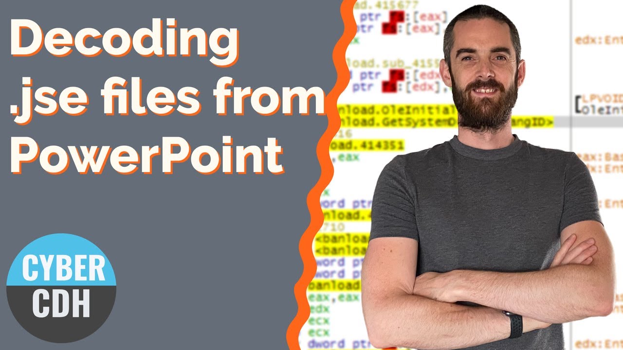 Malicious Powerpoint and .jse behavioural and code analysis