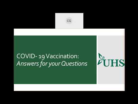 COVID-19 Vaccine FAQ for those of Childbearing Age