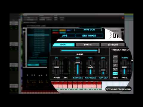 Drumagog 5 - NEW MoReVoX Drum Library - Gearspace
