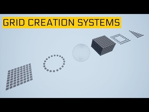 Grid Creation Systems - Marketplace - Unreal Engine Forums
