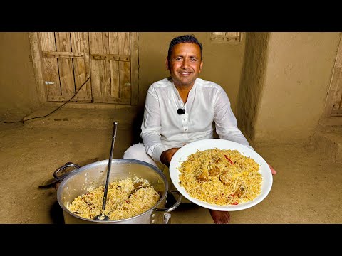 HYDERABADI MUTTON DUM BIRYANI RECIPE |HYDERABADI RESTAURANT STYLE MUTTON DUM BIRYANI | VILLAGE Food