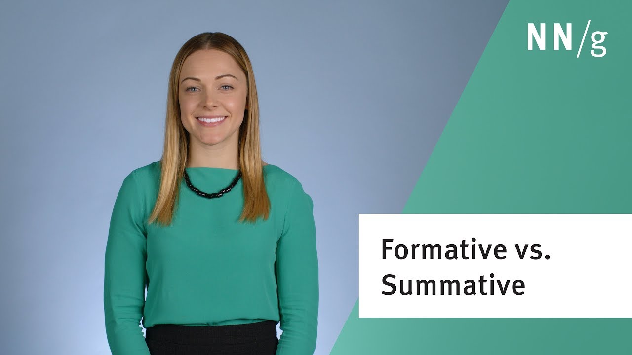 Formative vs. Summative Usability Evaluation