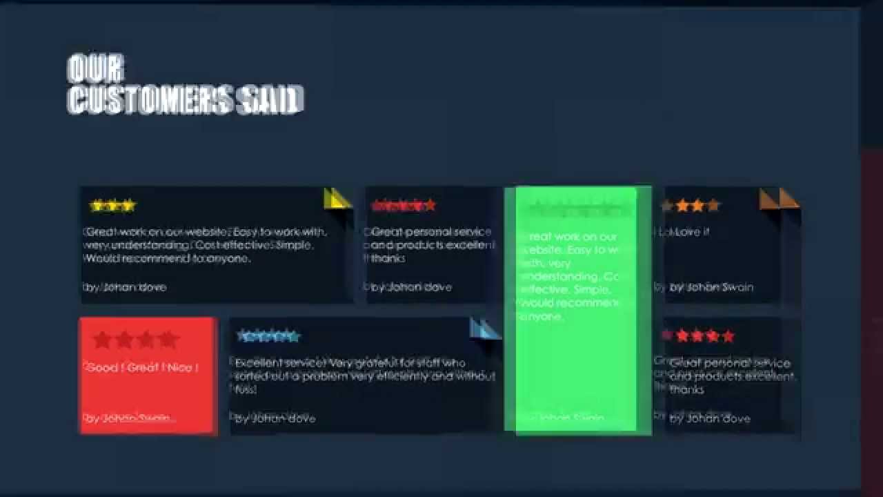 Cursa Keynote Template - Dark Version - Preview