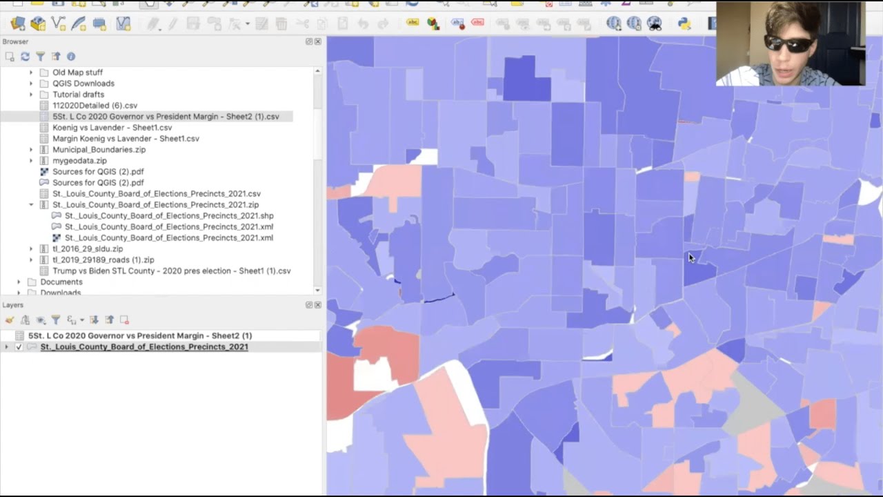 Tutorial: Creating a Vote Margin and Partisan Shift Map