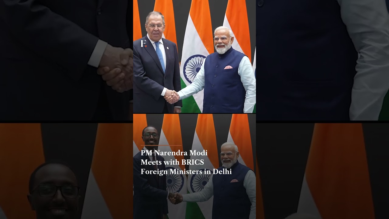 PM Modi meets BRICS foreign ministers in Delhi | Firstpost News | N18G