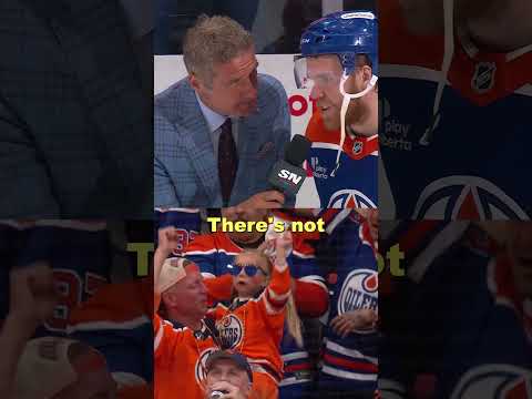 ALL LOVE between McDavid and the FANS 🧡💙