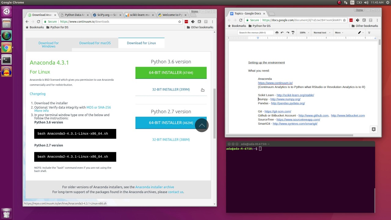 Python for Data Science - Setting up Your Local Environment (Video #1)