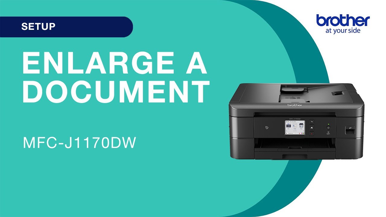 Brother MFCJ1170DW - copy a two-sided document