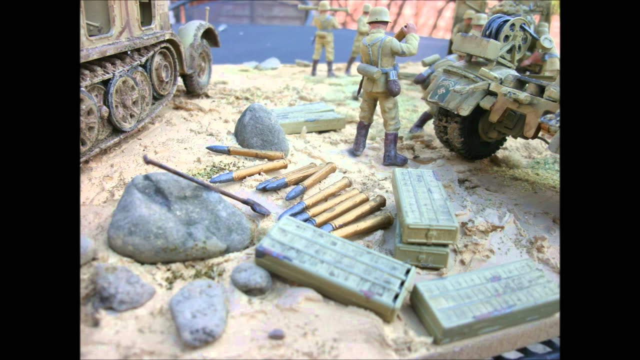 Axis gun position, Tunisia 1942