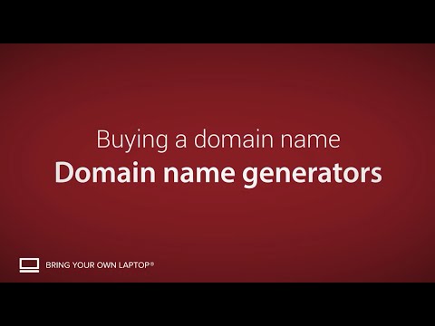 Domain name generator - Buying a domain name [5/9]