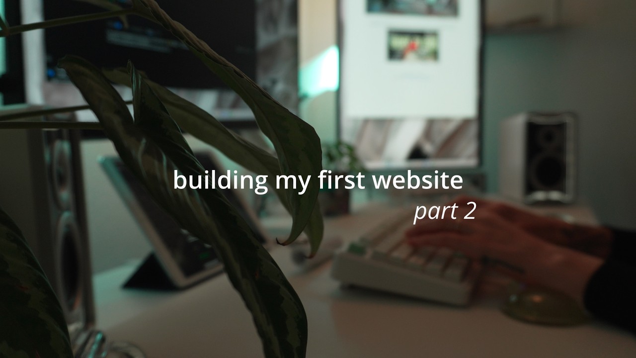code with me building my first website using html, css, & github pages