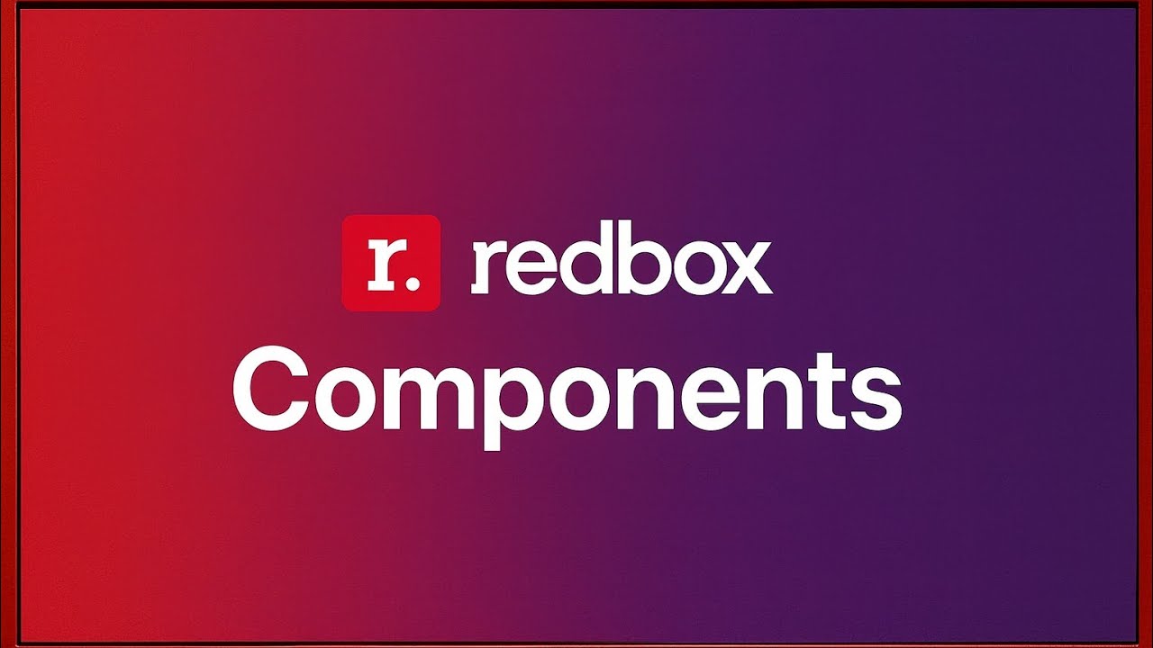 Redbox - A look at the components 
