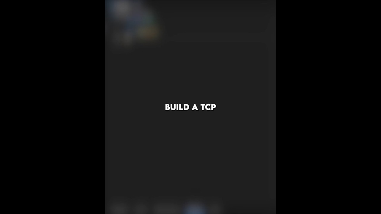 Build a TCP Server & Client in Go in 45 Seconds! 😀