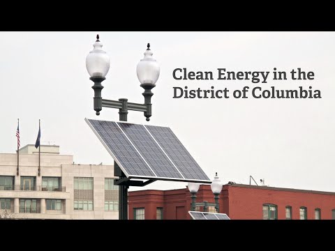 Working to Achieve the District's Clean Energy and Climate Change Goals