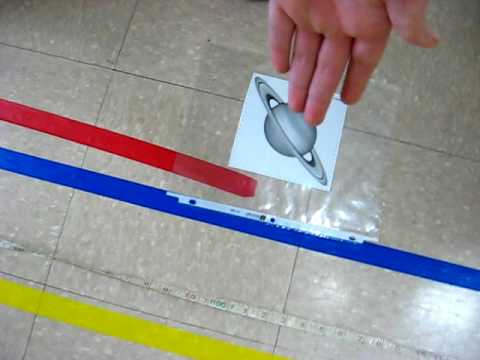 The Solar System (Scaled 1 Astronomical Unit = 1 Meter)