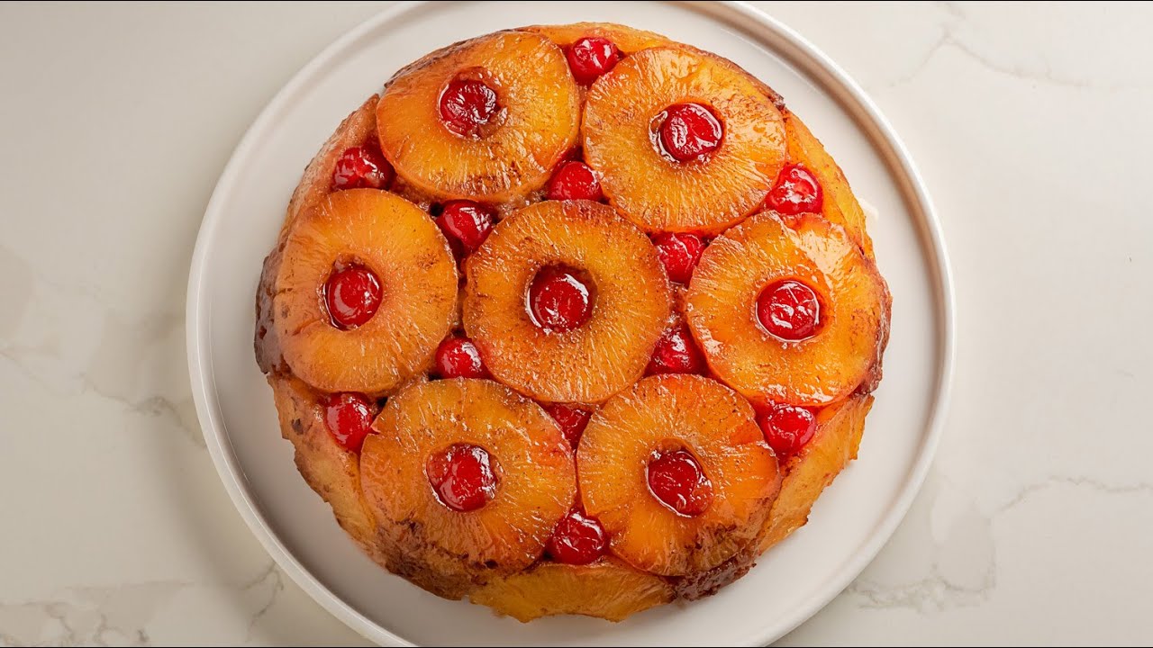 Pineapple Upside Down Cake Recipe!