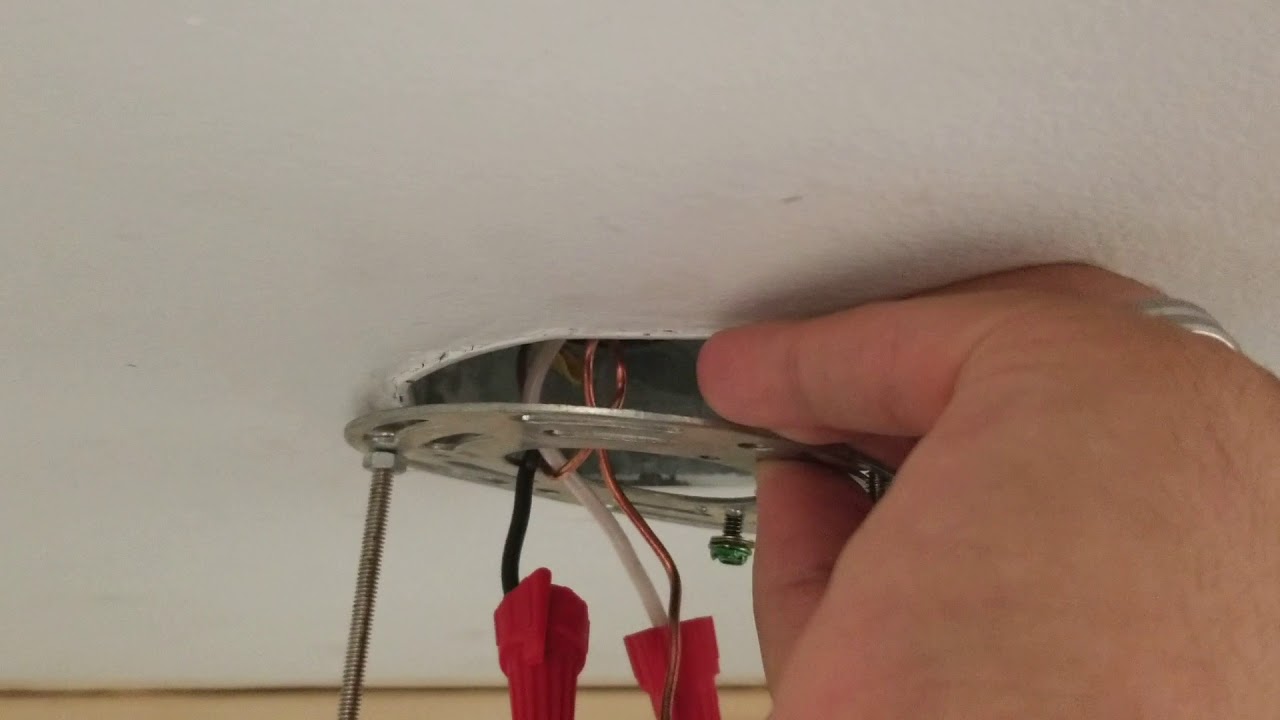 Mount Universal Mounting Plate onto J - Box