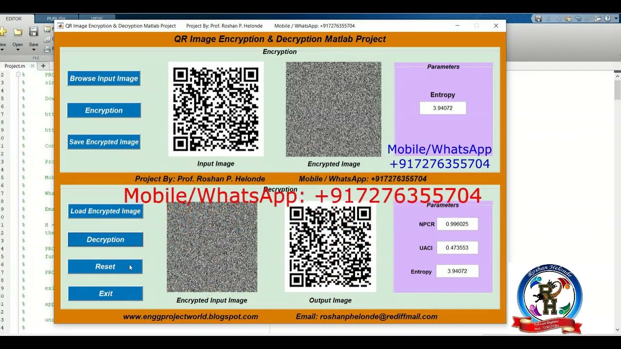 QR Code Encryption and Decryption With Source Code QR Image Encryption Using AES Algorithm