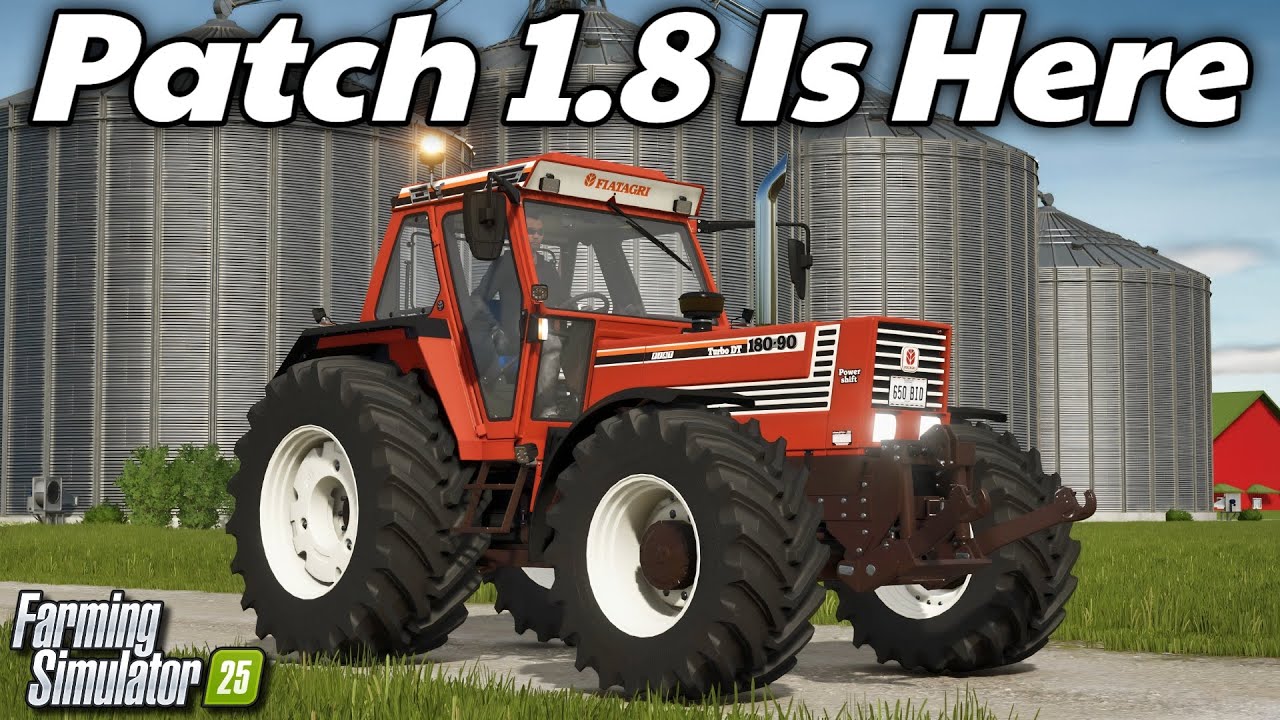 FS25 Update: Patch 1.8 Drops with New Features - FS25