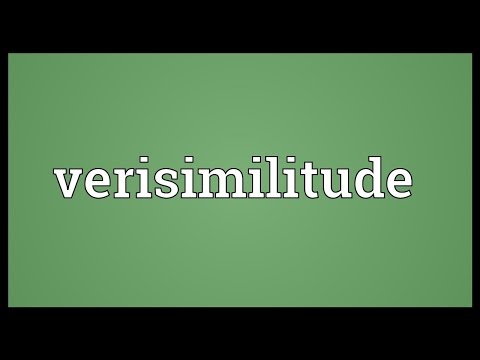 Verisimilitude Meaning