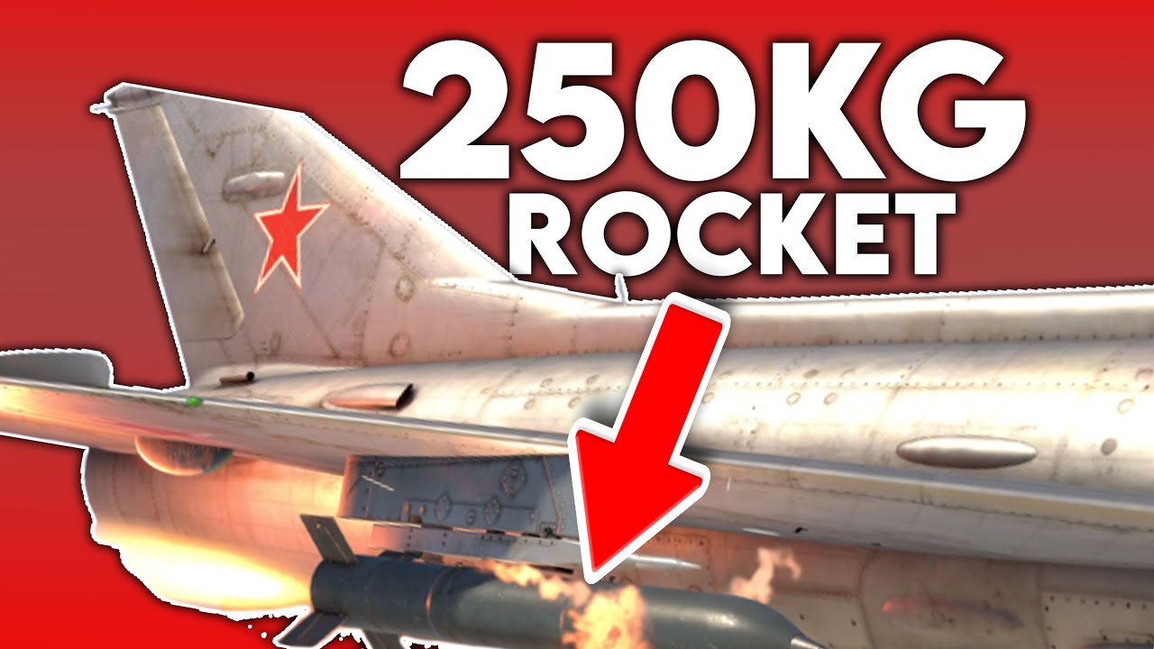 using the *worst* MIG-21 for CAS