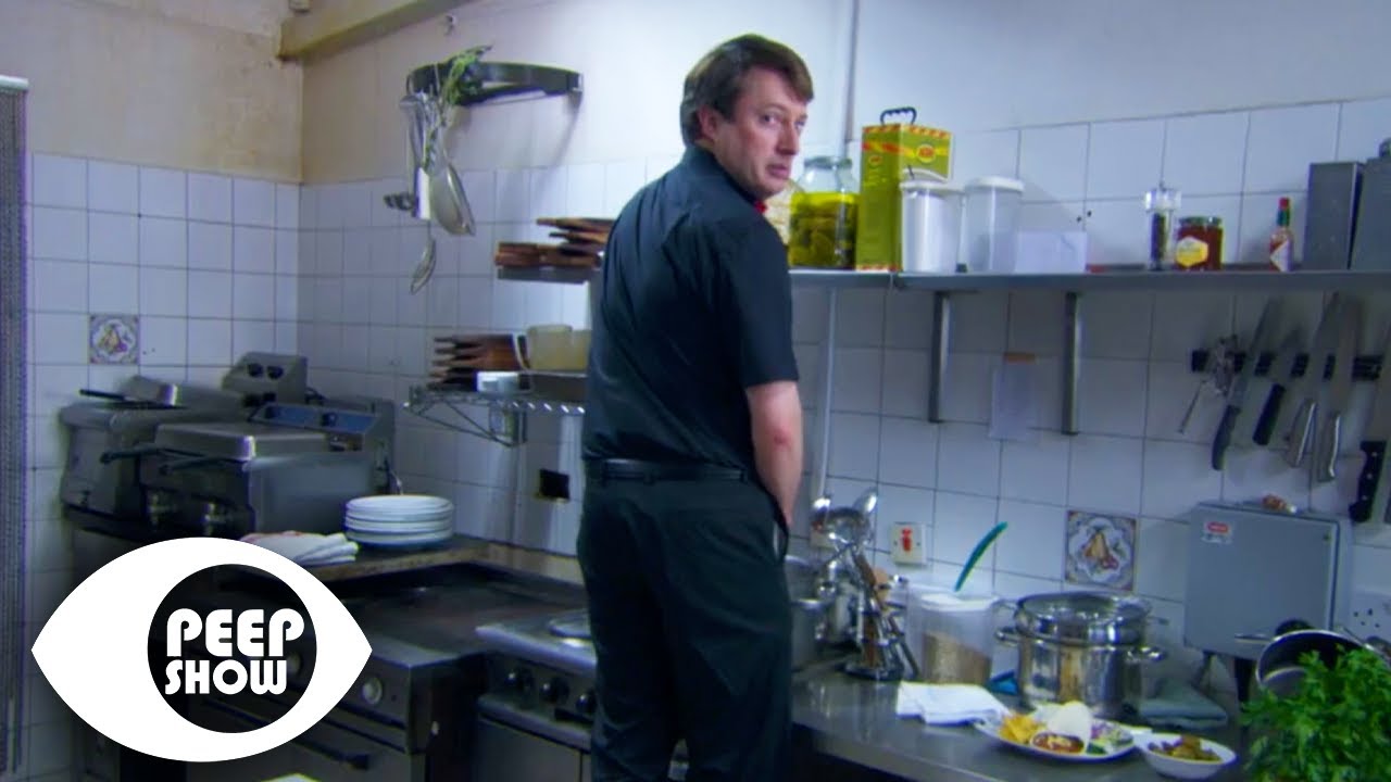 Mark Caught Urinating At Work - Peep Show