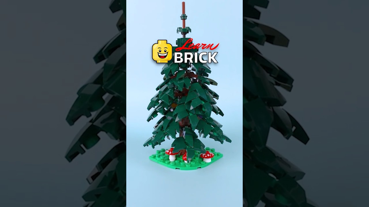Learn how to build Your OWN EPIC LEGO Pine Tree