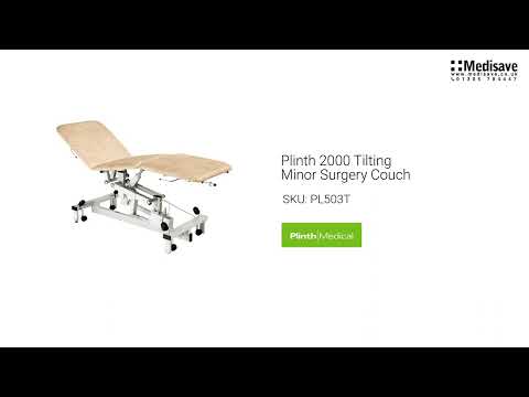 Plinth 2000 Tilting Minor Surgery Couch PL503T