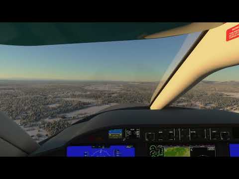 Landing in Fairbanks Alaska | PAFA (FAI) | Fairbanks International Airport | #landingvideo #fs20