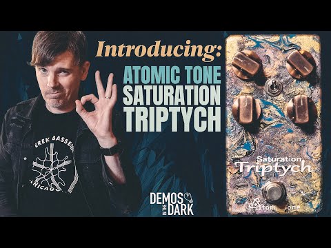 Atomic Tone Triptych Saturation Overdrive Pedal | Reverb