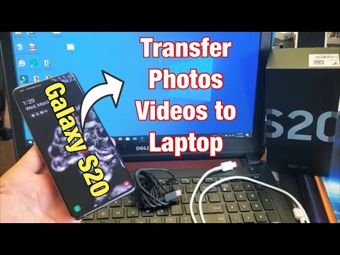 Galaxy S20 / S20+: How to Transfer / Move Photos & Videos to Computer (Laptop, PC)