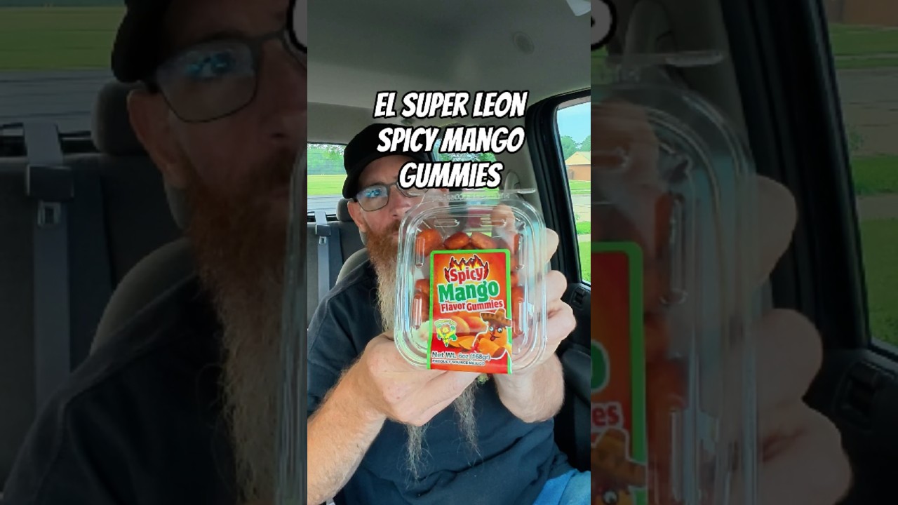 El Super Leon Spicy Mango Gummies #shorts #spicy #mango