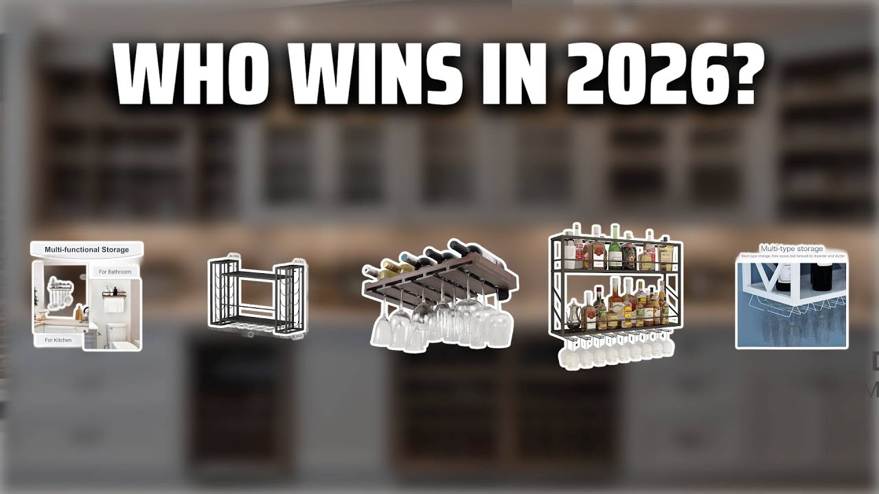 The Top 5 Best Wine Glass Rack in 2026 - Must Watch Before Buying!