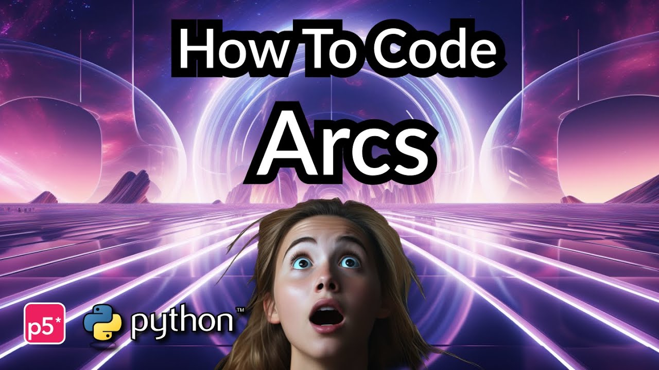 How to Code Arcs in P5 Python | Coding For Kids