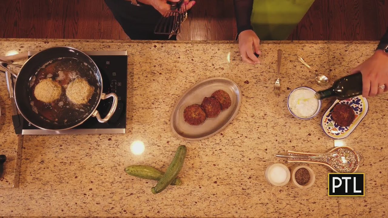 Cooking with Rania: Zucchini Cakes