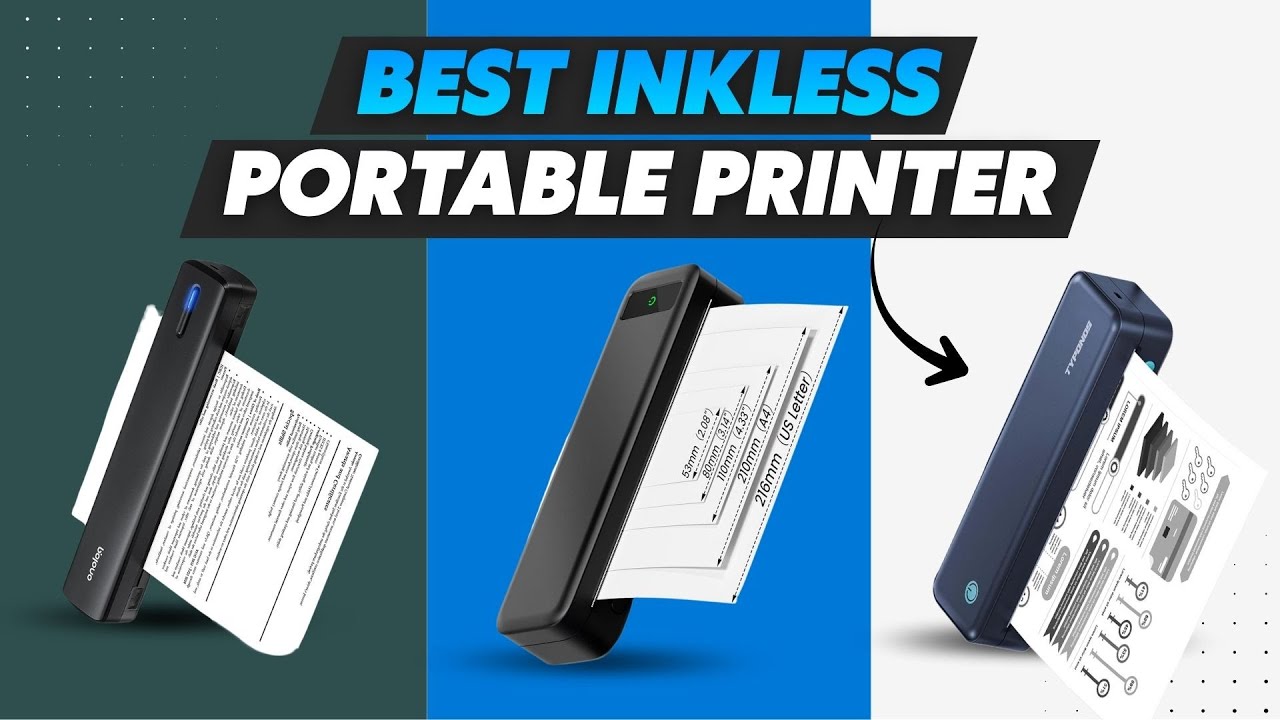 Top 5 Best Inkless Portable Printers for 2026