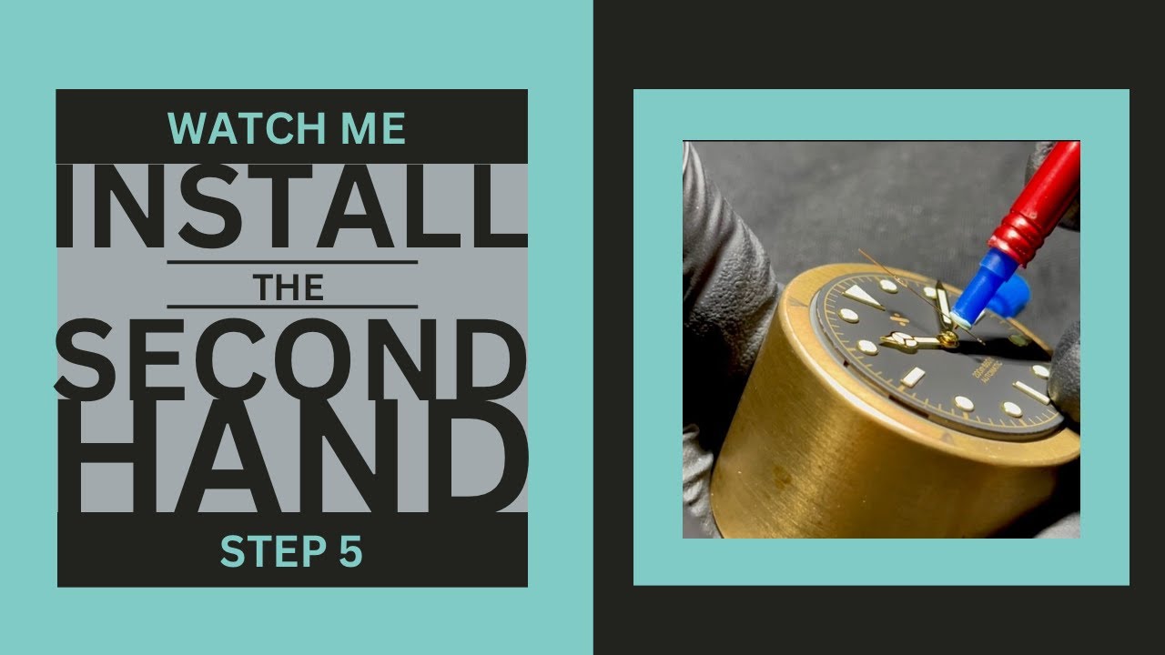 Step 5 - Watch Me Install the Second Hand