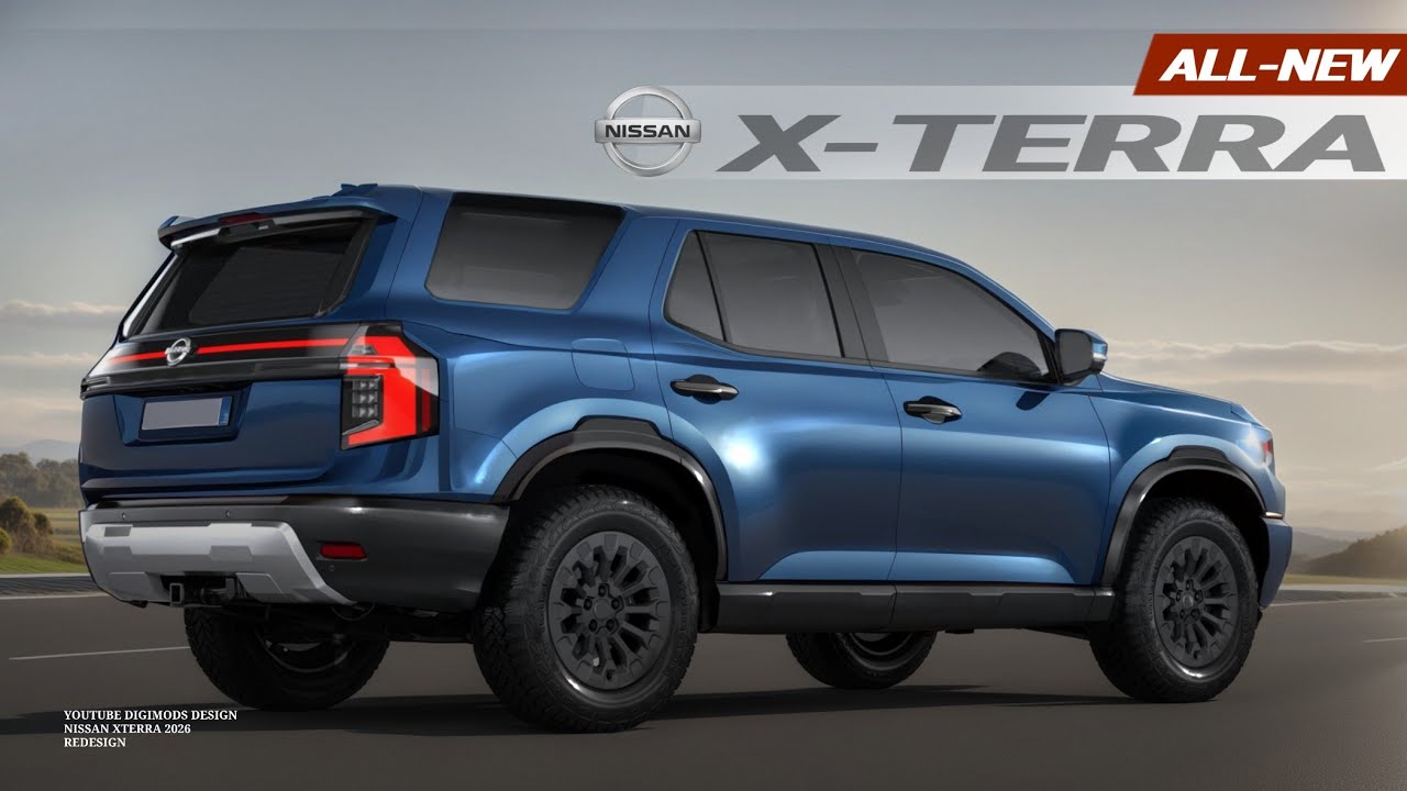 Nissan Xterra Makes Digital Return With Y63 Armada Styling Cues ...