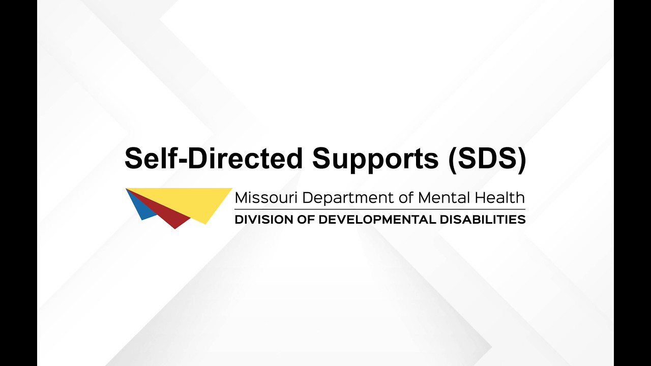 About Self Directed Supports (SDS)