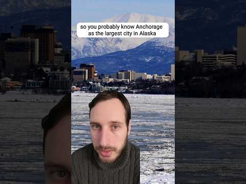 Anchorage Has a Secret! 🤫 #shortvideo #interestingfacts #alaska