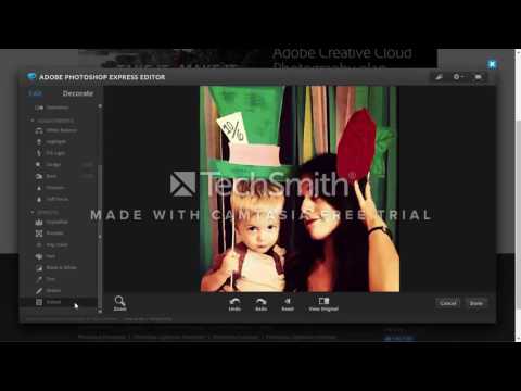 Adobe Photoshop Express Editor