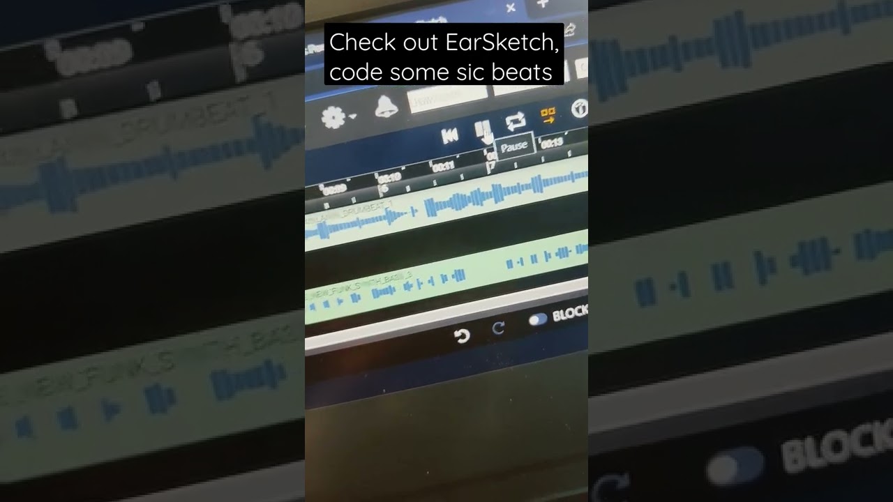 EarSketch, make sic beats with code.