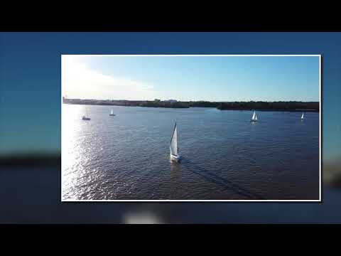 Sail Boats on the Ohio River