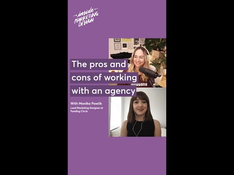 Pros and cons of working with an agency
